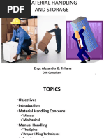Manual Handling Training PPT | PDF