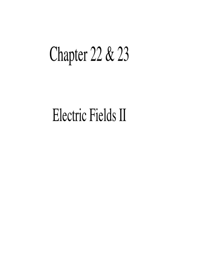 Electric Fields 2 | PDF | Flux | Electric Field