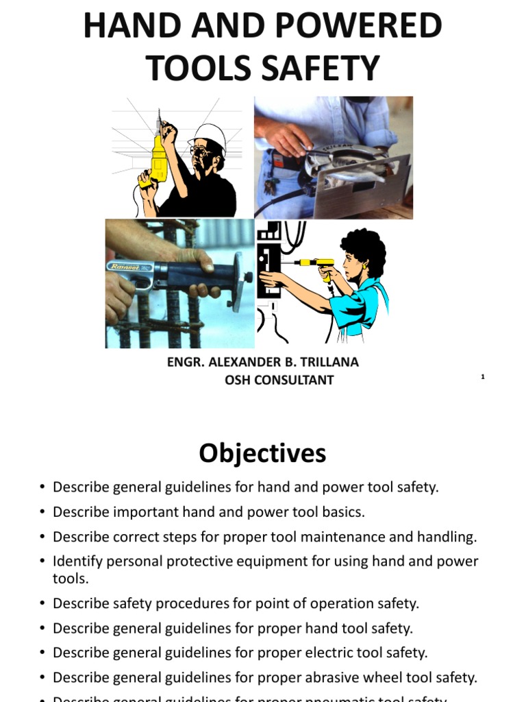 The most dangerous powered hand tool is the circular saw. | PDF ...