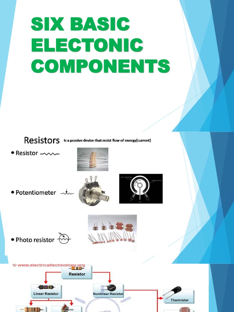 Six Basic Electonic Components | PDF