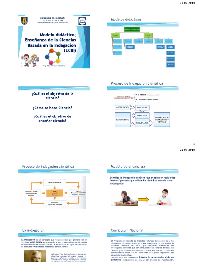 Clase 5. Modelo Ecbi | PDF | Plan de estudios | Science