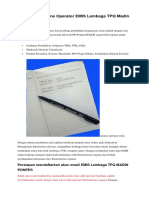 Panduan Aplikasi SIMBA - Lembaga | PDF