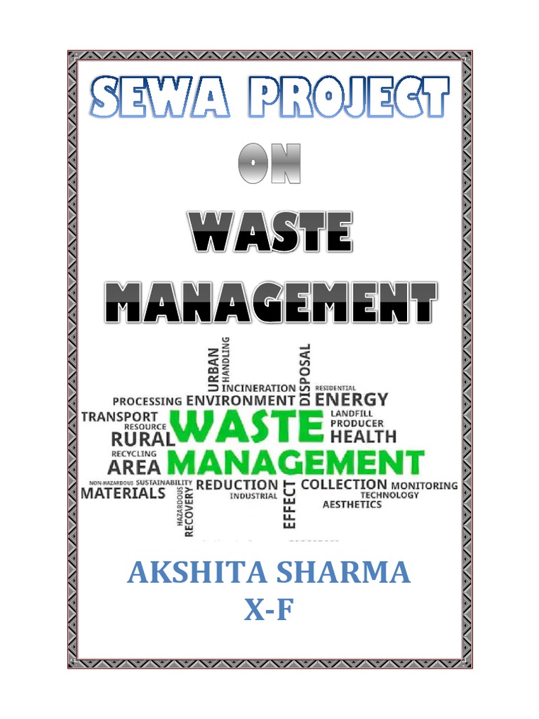 Sewa Project | PDF | Incineration | Waste Management