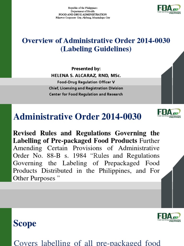 Product Labelling | PDF | Nutrition Facts Label | Nutrition