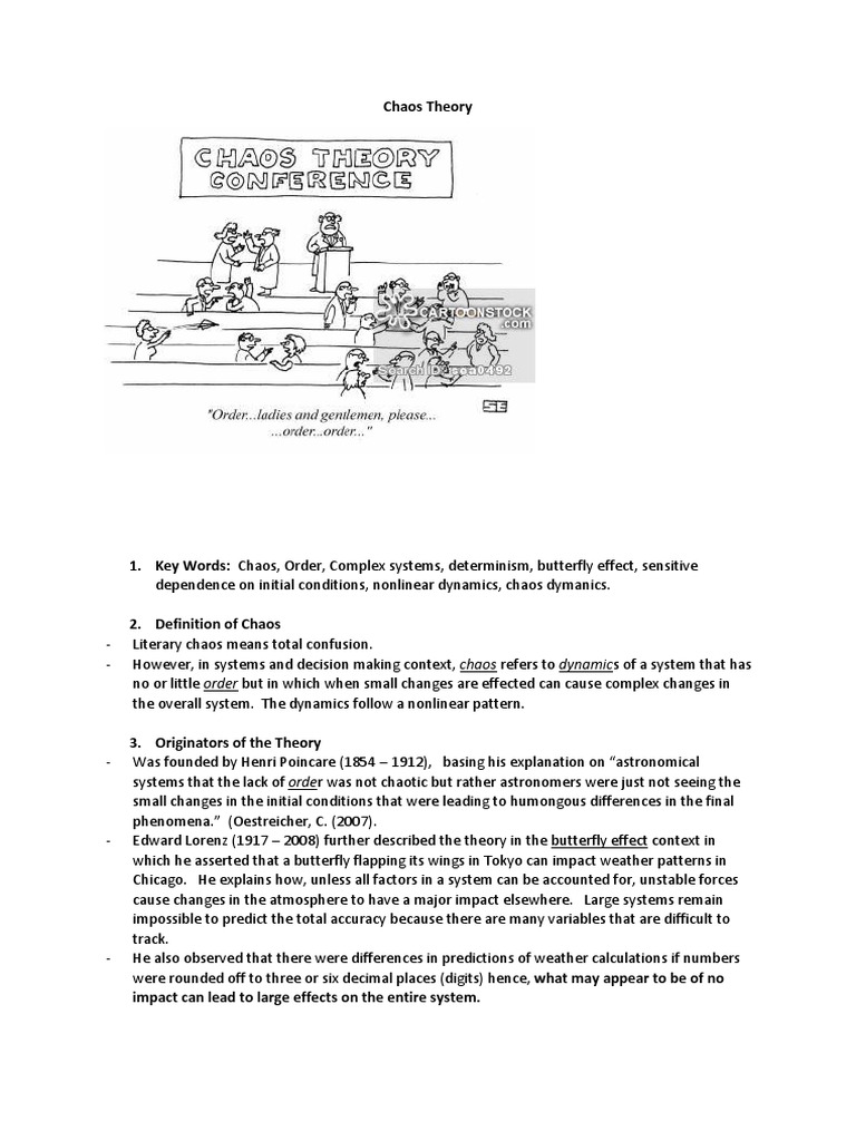 Chaos Theory | PDF | Chaos Theory | Applied Mathematics