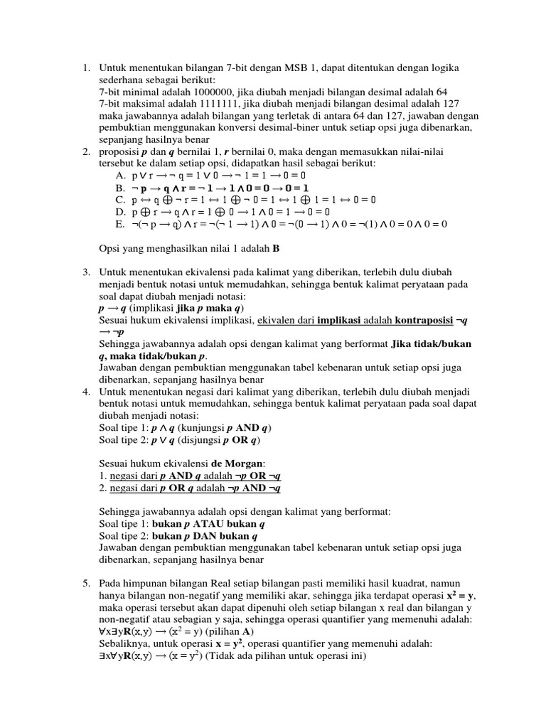 Kumpulan Matematika Diskrit | PDF