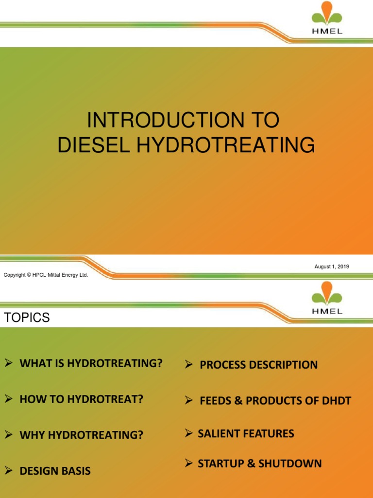 DHDT | PDF | Hydrogenation | Cracking (Chemistry)