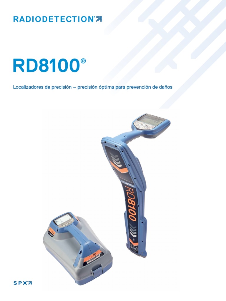 RD8100 Brochure V2 ES | PDF | Sistema de Posicionamiento Global | Bluetooth