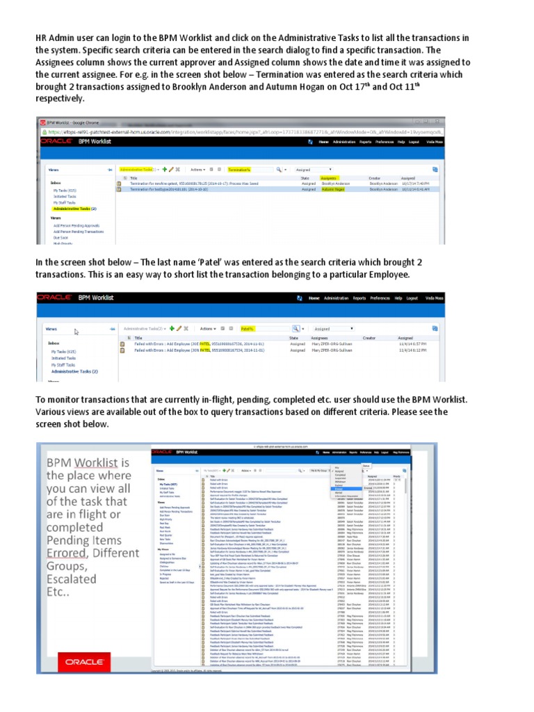 Creating Custom View and Reports in BPM Worklist | PDF | Computing | Information Science