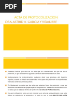 5 Capítulo - Acta de Protocolizacion | PDF | Derecho Civil (Common Law) | Ley común