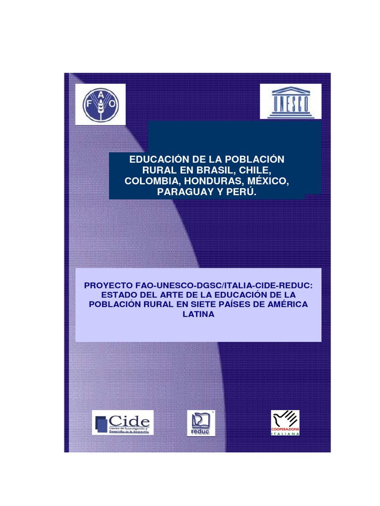 Educacion Rural | PDF | México | Población