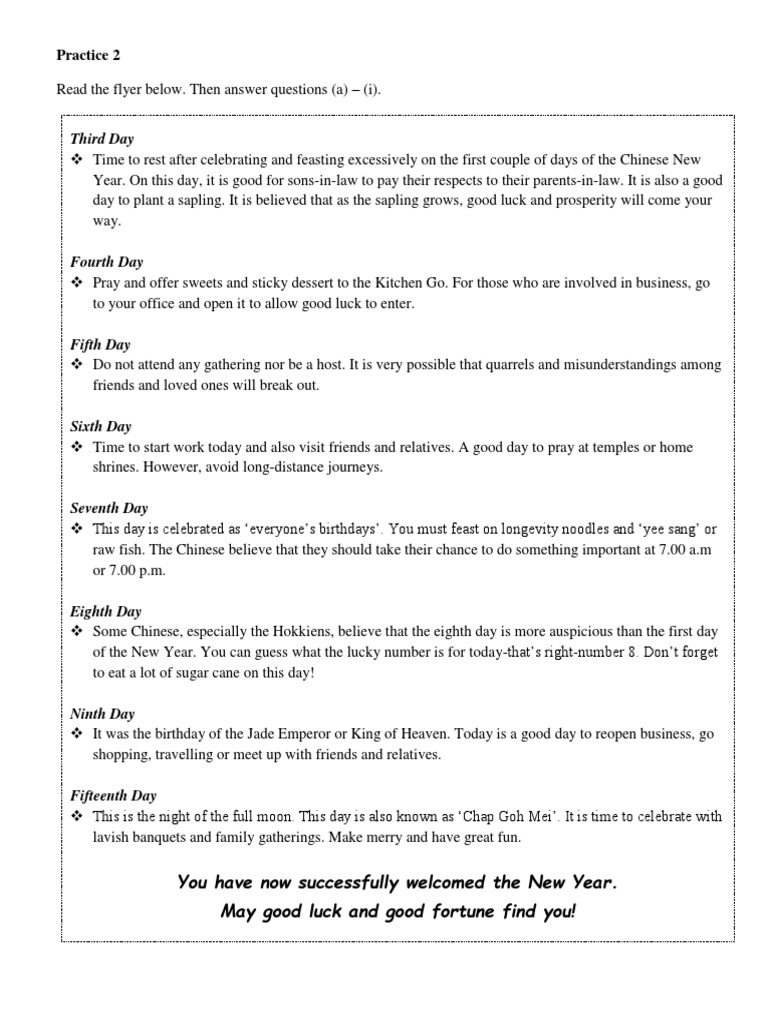 Form 2 Practise | PDF