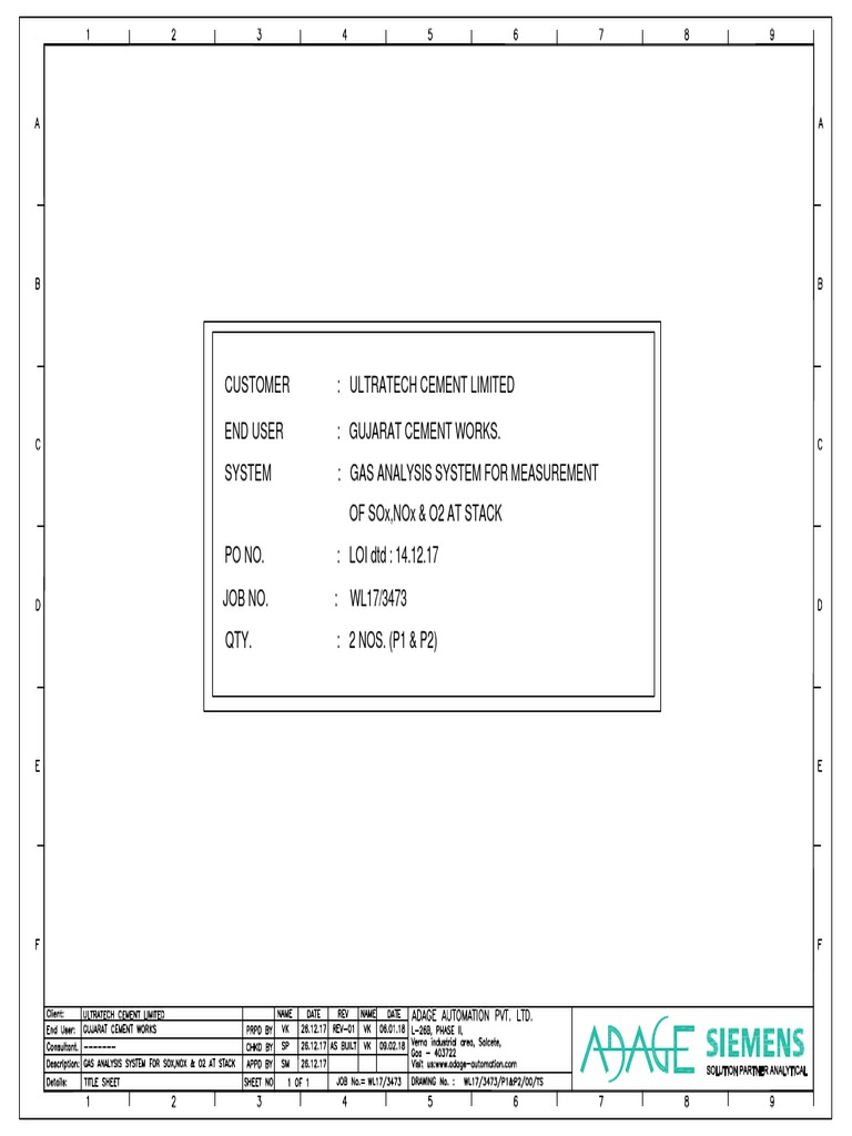Sox NOx Analysers | PDF | Manufactured Goods | Mechanical Engineering