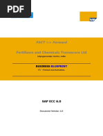 SAP Business Blueprint BBP Document & Template | PDF | Business Process ...