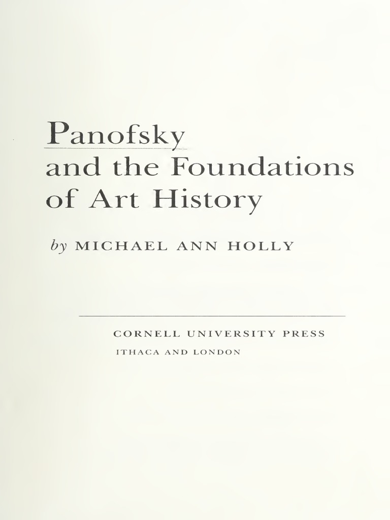 Panofsky and The Founds of Art History | PDF | Art History | Georg ...