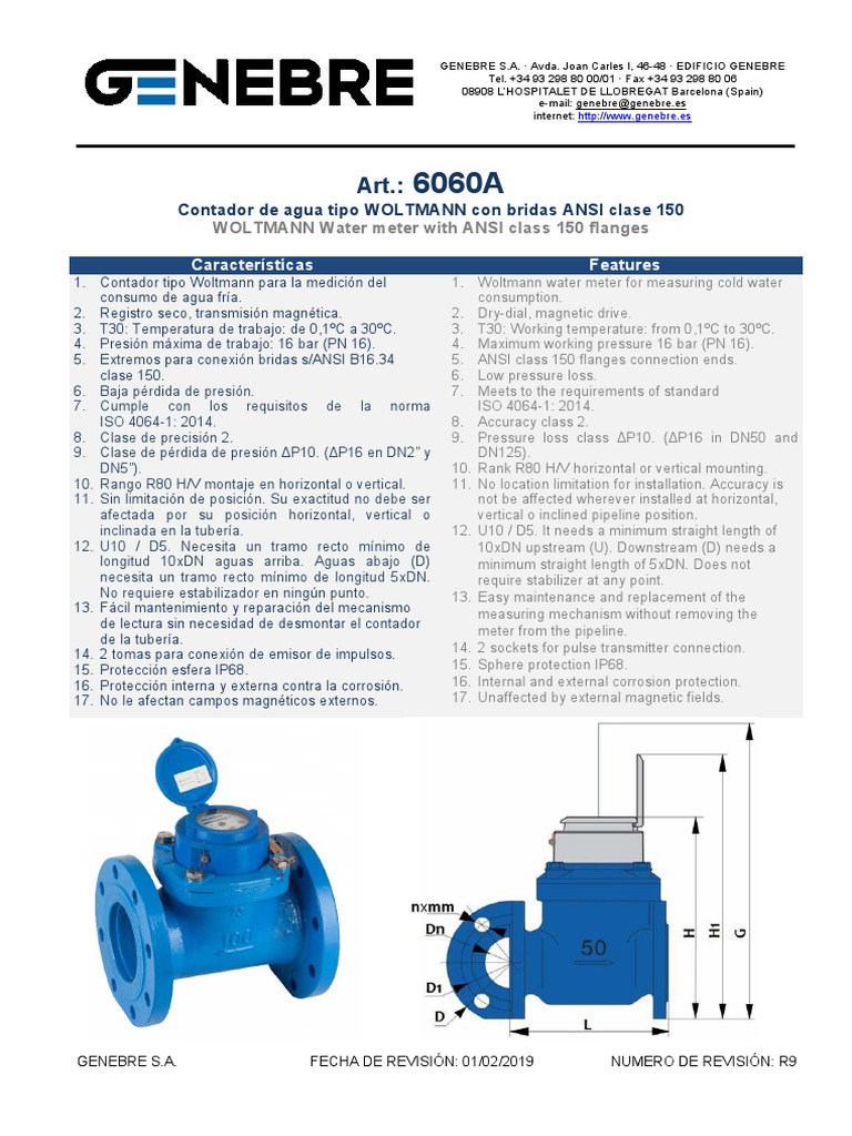 01 Medidor 6060a Nuevo 2019 | PDF | Ingeniería mecánica | Naturaleza