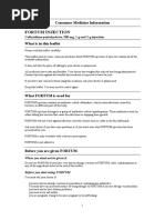 Mybulen Forte Dosage and Usage Guide | PDF | Analgesic | Drug Overdose