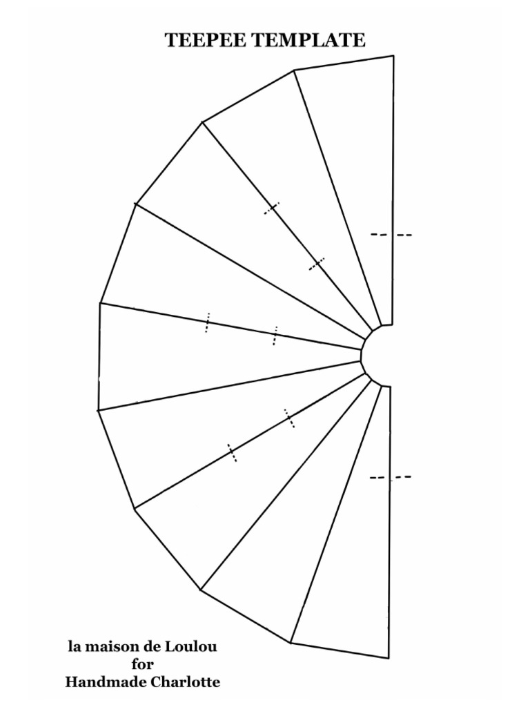 Teepee Template 1 PDF | PDF