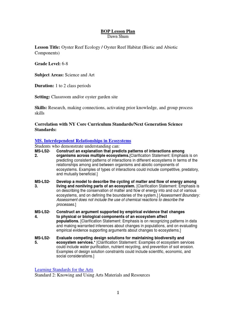 Components) : MS. Interdependent Relationships in Ecosystems | PDF ...