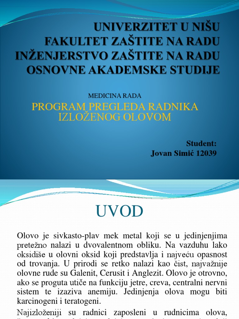 Program Pregleda Radnika | PDF