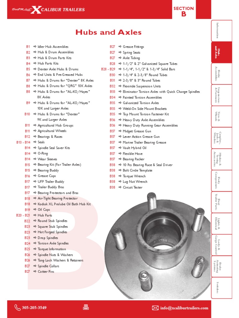 Hubs & Axles | PDF | Axle | Bearing (Mechanical)