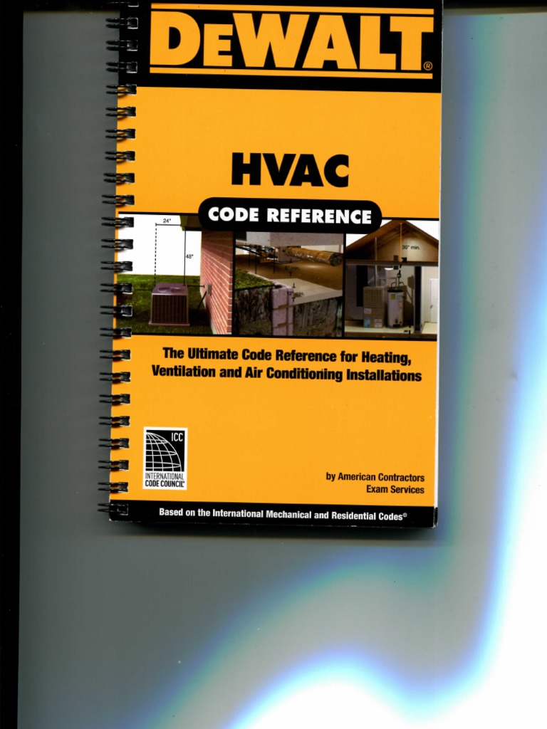 Hvac Dewalt Reference | PDF
