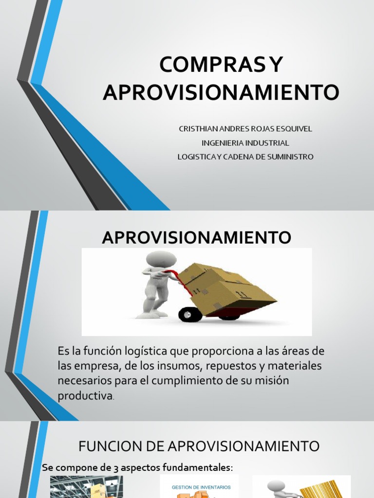 Compras y Aprovisionamiento | PDF