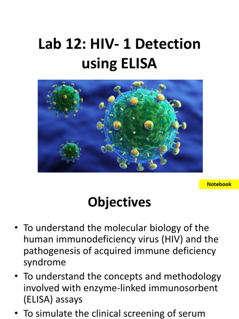 Lab 7 HIV Detection Using ELISA | PDF | Elisa | Hiv