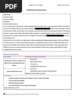 The Colour Monster - Lesson Plan | PDF | Lesson Plan | Emotions