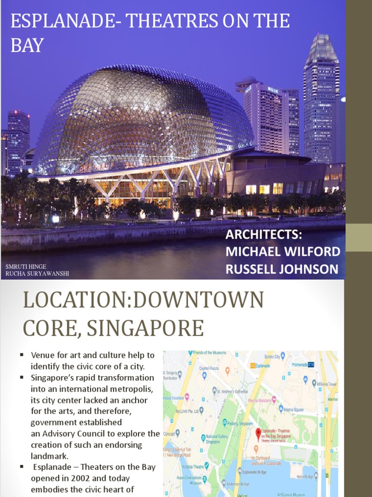Esplanade: Singapore's Arts Landmark | PDF