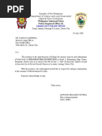 APS Letter Request For Sangguniang Bayan To Approve Ordinances | PDF