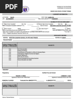 School Form 10 SF10-SHS Senior High School Student Permanent Record ...