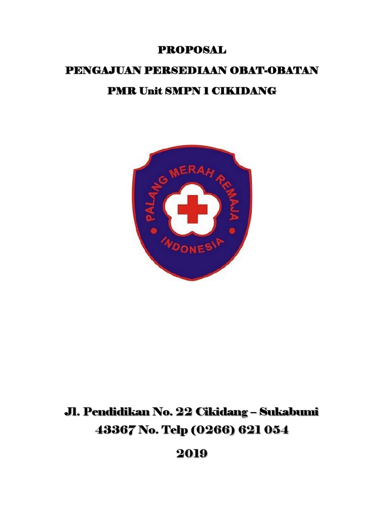 Proposal Pengajuan Obat PMR | PDF