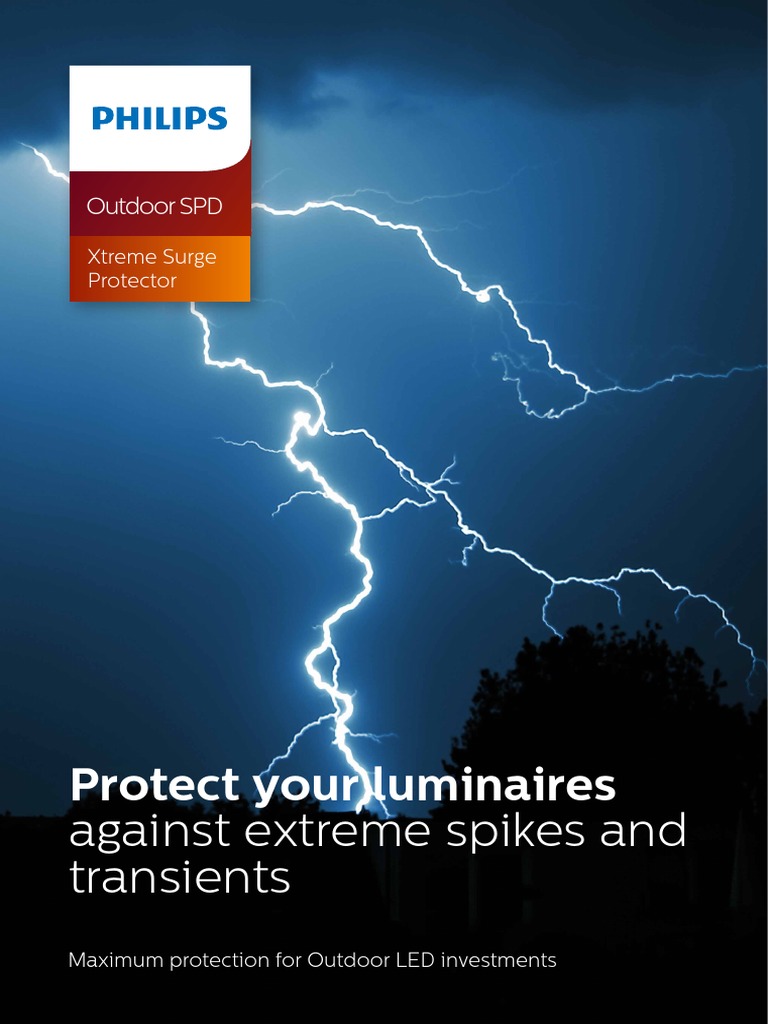 Product Leaflet Philips Surge Protection Devices | PDF | Electric Power ...