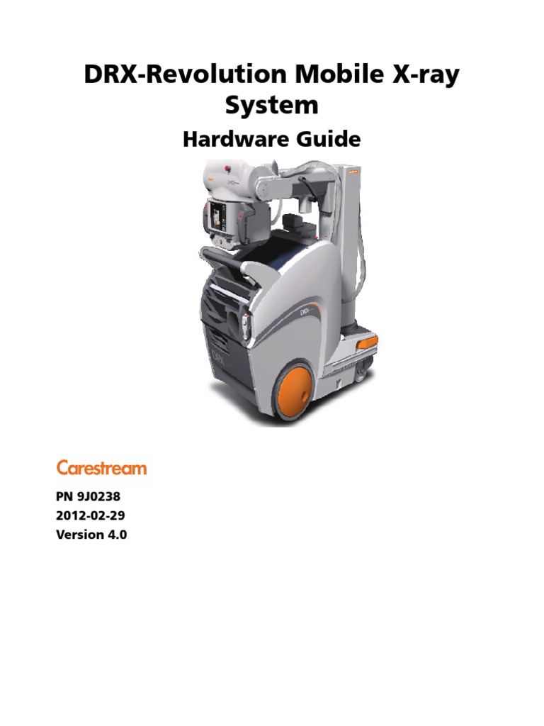 Carestream DRX Revolution | PDF | Electrical Connector | Vacuum Tube