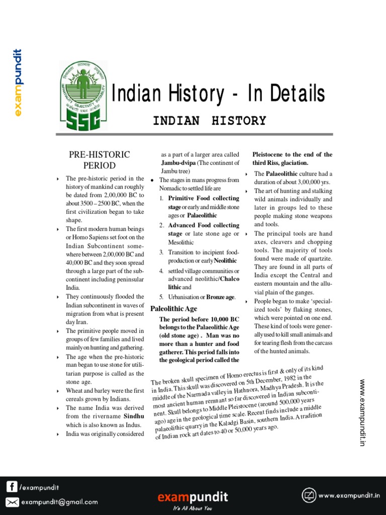 Understanding Indian History: A Comprehensive Overview of Prehistoric ...