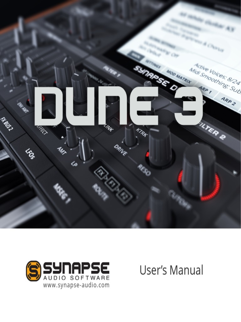 Dune | PDF | Synthesizer | Installation (Computer Programs)