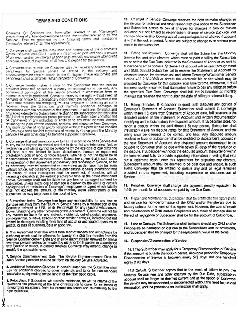 Converge Application Form | PDF