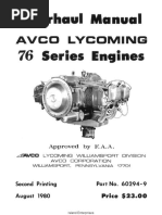 Lycoming Reciprocating Engine Break-In and Oil Consumption | PDF ...