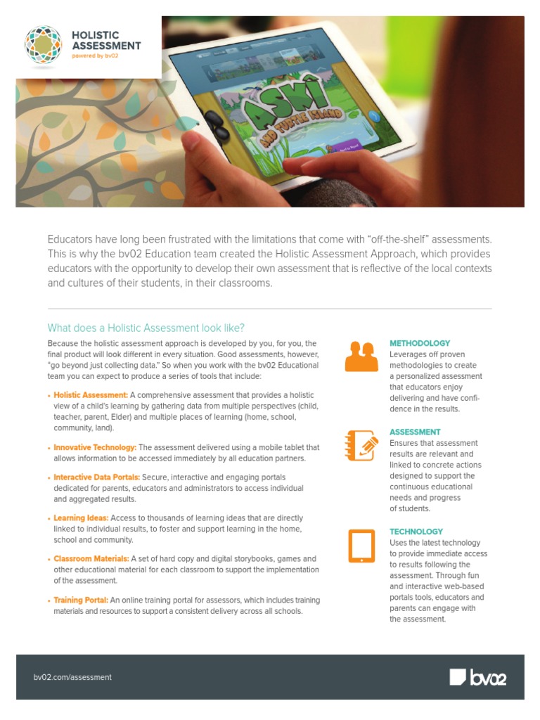 Holistic Assessment PRINT | PDF | Educational Technology | Education Theory