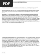 Notes On Vortex Based Mathematics PDF | PDF | Vortices | Cartesian ...