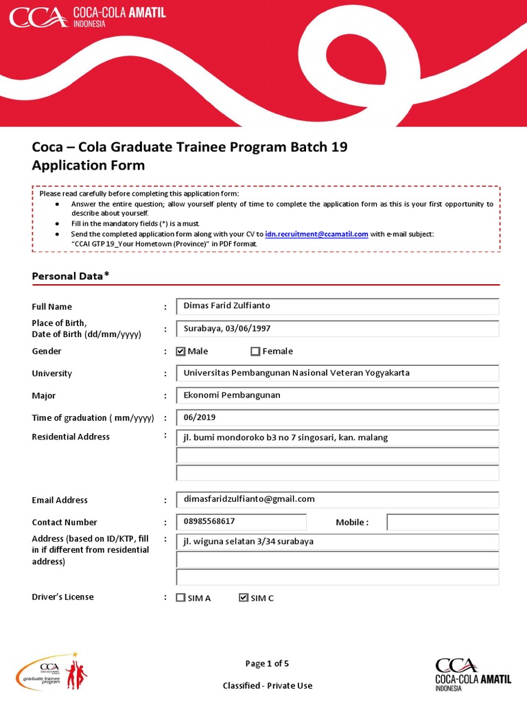 0 - CCAI GTP 19 - Surabaya (Jawa Timur) | PDF