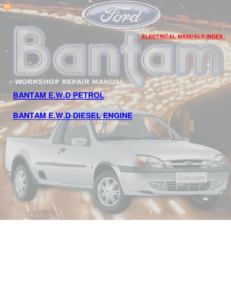 2 - Ford Bantam Wiring Diagrams | PDF | Vehicles | Mechanical Engineering
