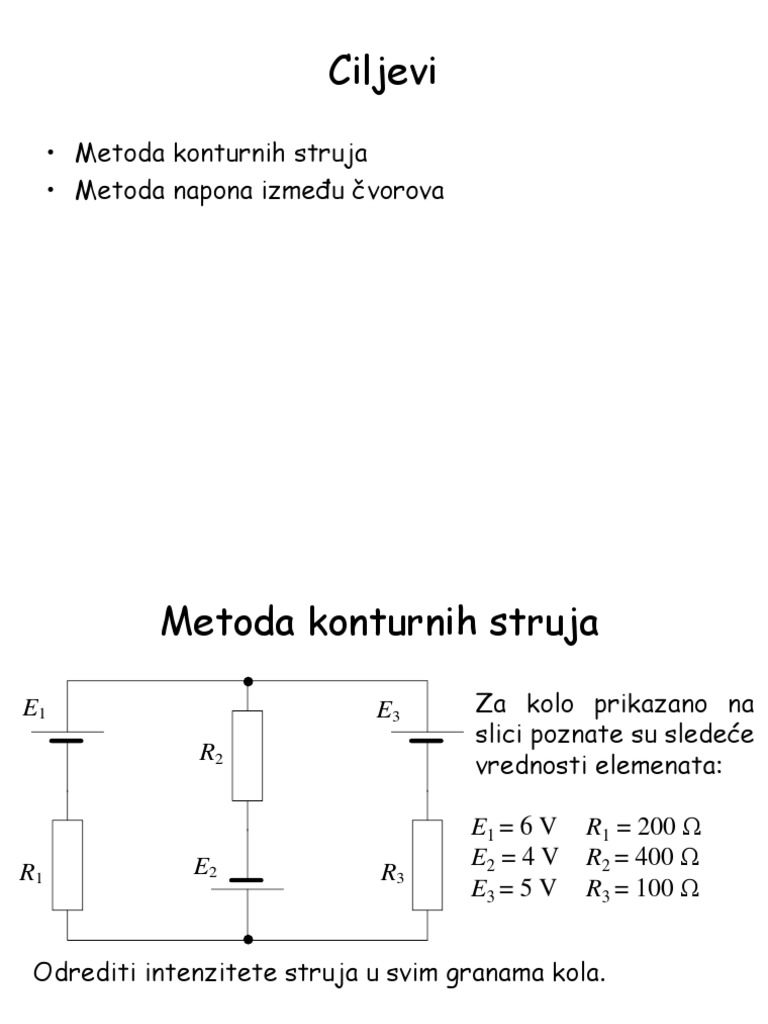 Metoda Napona Izme U Vorova | PDF