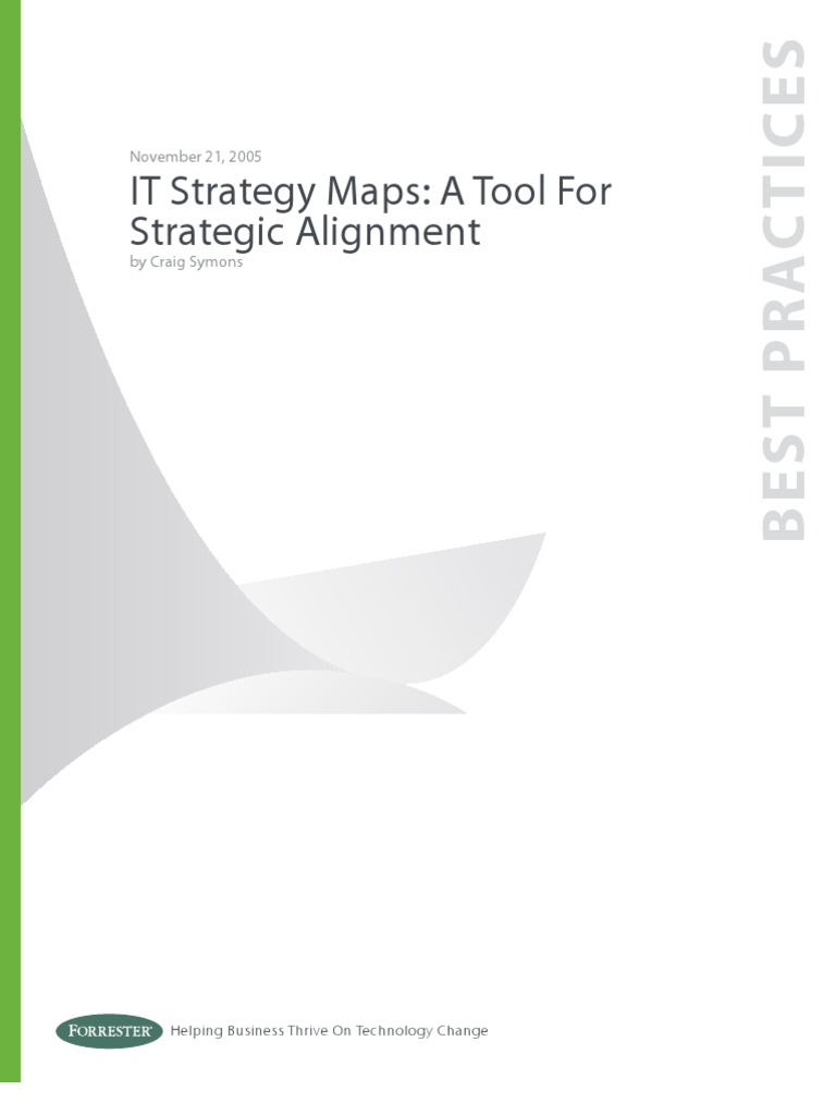 IT Strategy Map | PDF | Business