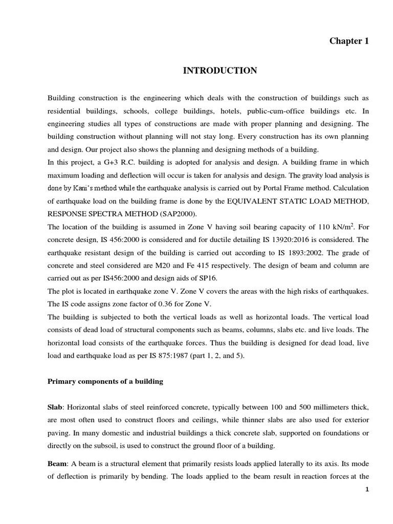 Chapter1 (Page 1 To 2) | PDF | Beam (Structure) | Bending