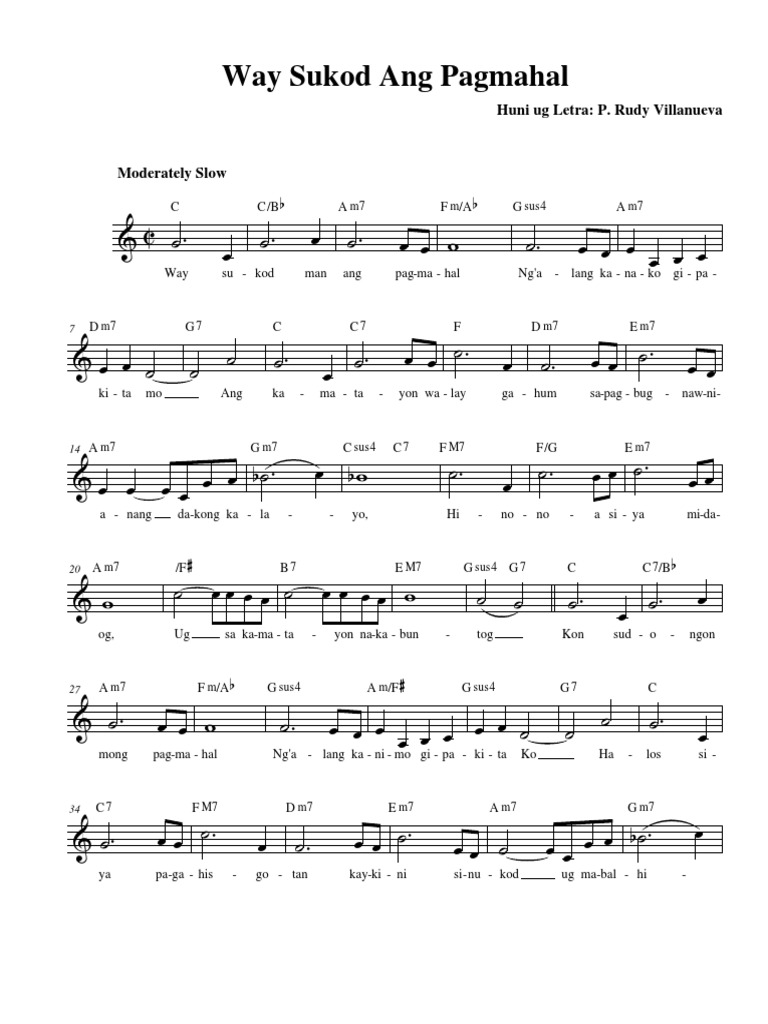 Way Sukod Ang Pagmahal PDF | PDF