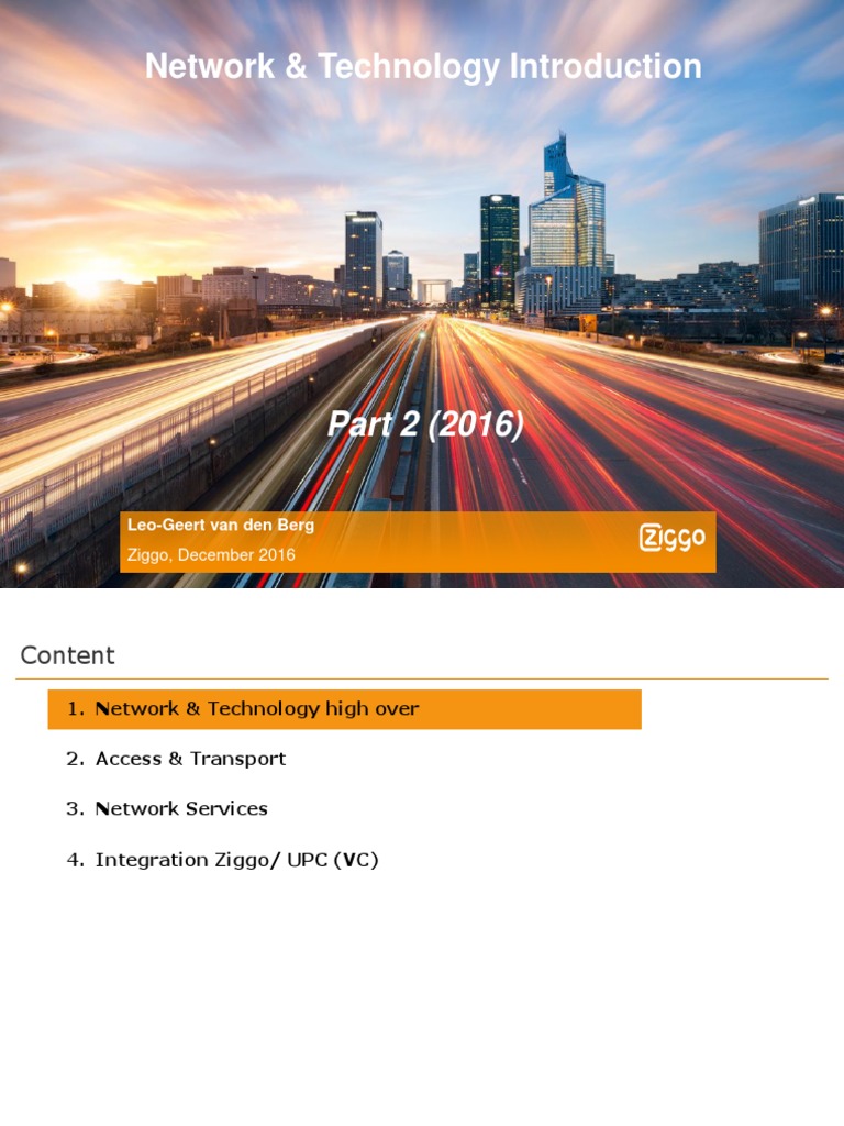 Network & Technology Introduction Part 2 | PDF | Computer Network ...