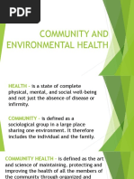Characteristics of A Healthy Community | PDF