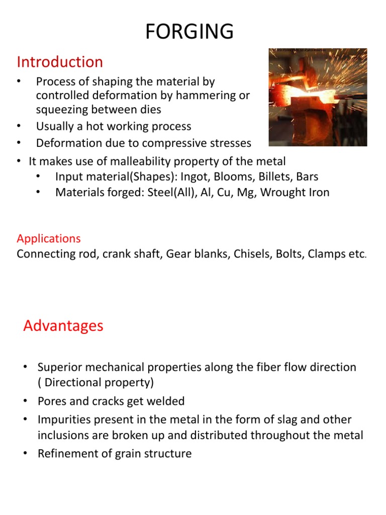 Forging | PDF | Forging | Deformation (Engineering)